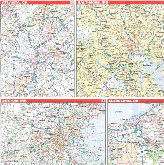 Buy Eastern United States Regional Road Map by Rand McNally (2014 ...
