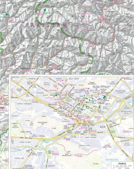 Buy Nelles Afghanistan Folded Travel Map by Nelles Verlag (2014) – The ...