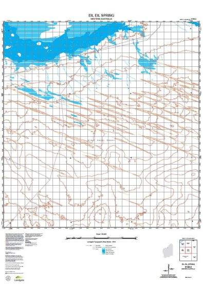 Buy 3158-2 Eil Eil Spring Topographic Map by Landgate (2015) – The ...