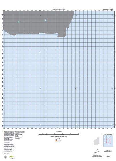 Buy 3573-3 Topographic Map by Landgate (2015) – The Chart & Map Shop