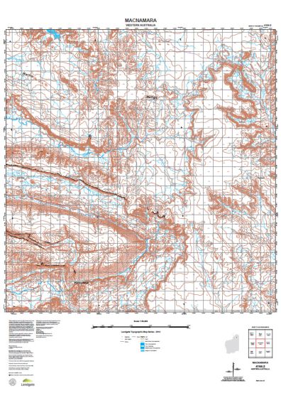 Buy 4164-2 Macnamara Topographic Map by Landgate (2015) – The Chart ...