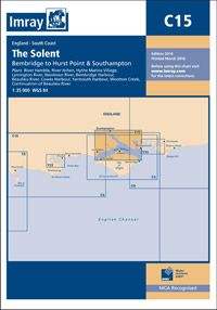 Buy Nautical Chart C15 The Solent (2016) – The Chart & Map Shop