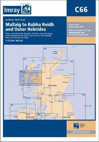 Buy Nautical Chart C66 Mallaig to Rudha Reidh & Outer Hebrides (2016 ...