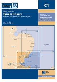 Buy Nautical Chart C1 Thames Estuary (2016) – The Chart & Map Shop