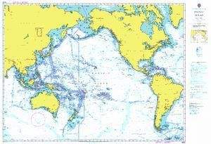 Buy Nautical Chart BA 4002 A Planning Chart for the Pacific Ocean (1995 ...