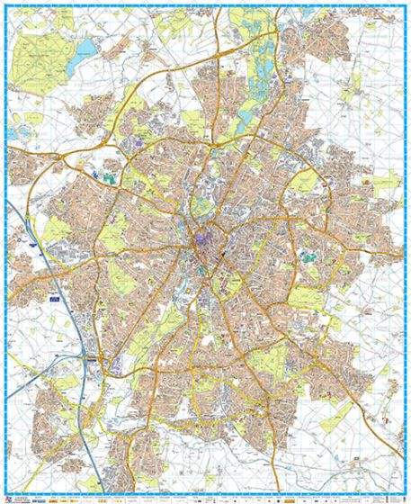 Buy Leicester Street Map City Map by A-Z Maps (2016) – The Chart & Map Shop