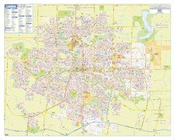 Buy London Wall Map by Lucidmap (2016) – The Chart & Map Shop