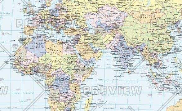 Buy World Wall Map with Index Large by Lucidmap (2016) – The Chart ...