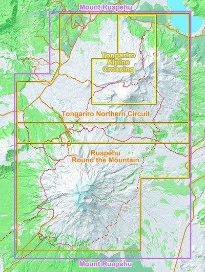 Buy Mount Ruapehu Topographic Map (3rd Edition) by New Topo (2016 ...