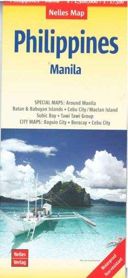 Buy Nelles Philippines Manilla Road Atlas by Nelles (2016) – The Chart ...