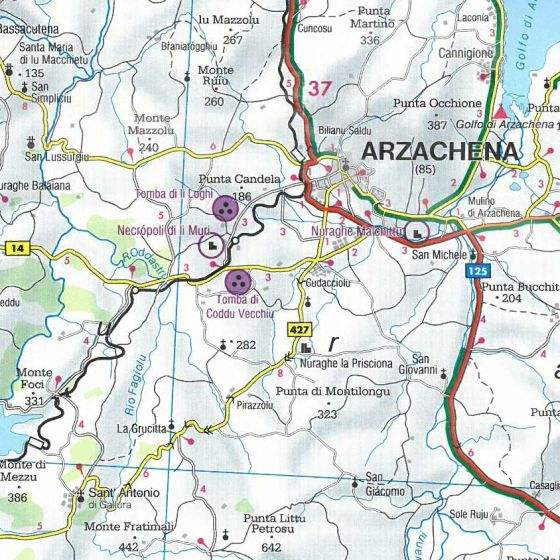 Buy Sardinia Road Atlas by Freytag & Berndt (2016) – The Chart & Map Shop