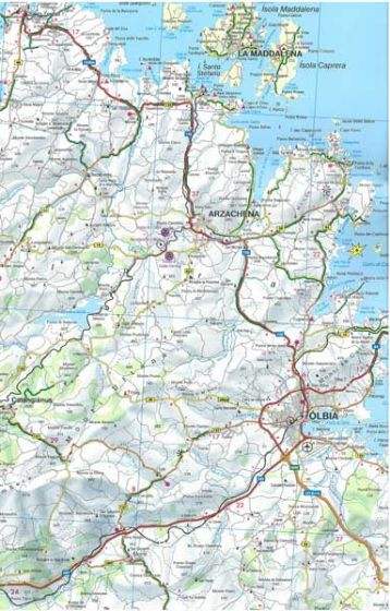 Buy Sardinia Road Atlas by Freytag & Berndt (2016) – The Chart & Map Shop