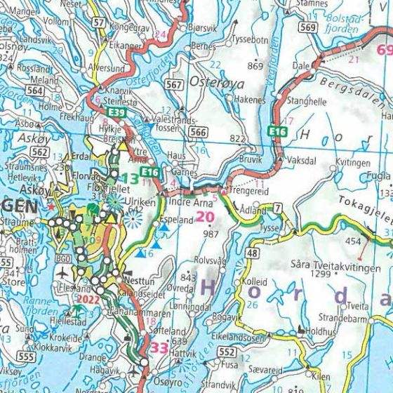 Buy Norway Road Atlas by Hallwag (2017) – The Chart & Map Shop