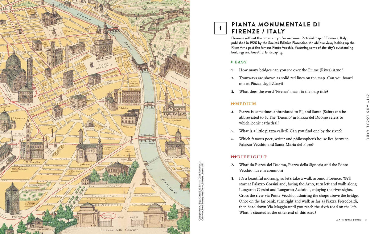 Buy Maps Quiz Book: Brain Teasers for Map Lovers the World Over – The ...