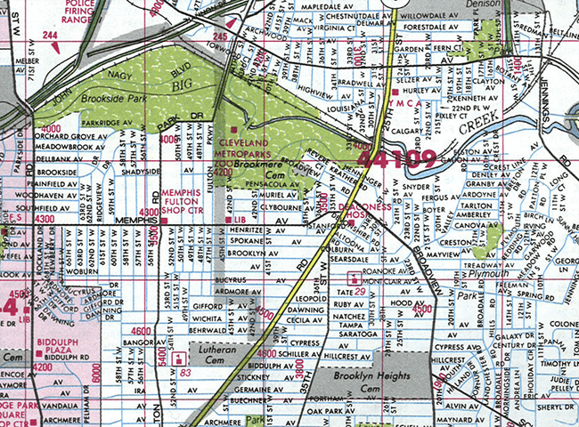 Buy Cleveland & Cuyahoga County: City Map by Rand McNally (2004) – The ...