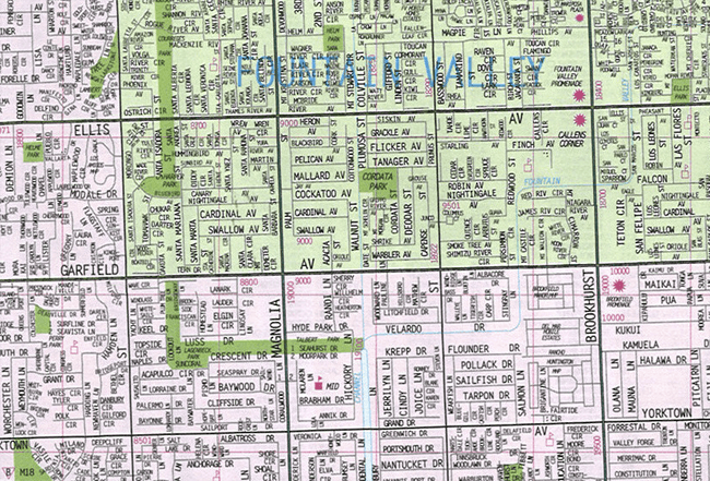 Buy Central Orange County: City Map by Rand McNally (2008) – The Chart ...