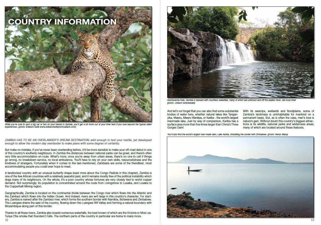 Buy Zambia Self-Drive Guide: Edition 1 – The Chart & Map Shop
