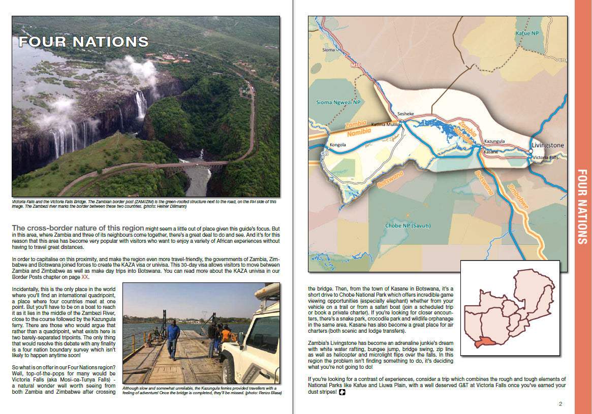 Buy Zambia Self-Drive Guide: Edition 1 – The Chart & Map Shop