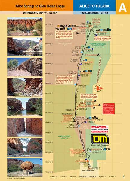 Buy Alice Springs to Yulara Outback Travellers Guide (1st Edition ...
