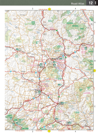 Buy 4WD & Camping Escapes-South East Queensland Road Map by Hema Maps ...